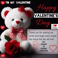Val day animation template | PosterMyWall