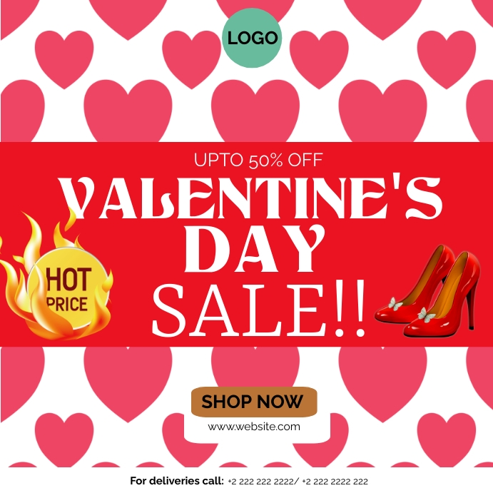 Plantilla de val 14 | PosterMyWall