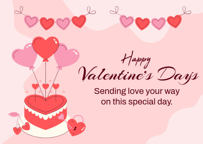 Valentine's Day Template | PosterMyWall