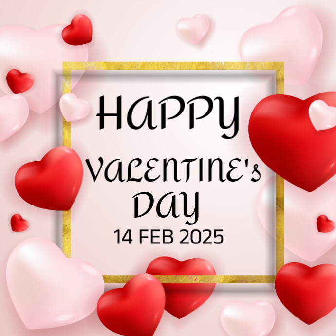 VALENTINE's day Template | PosterMyWall