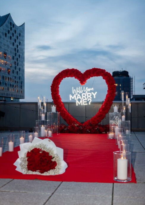 Valentine's Day Proposal Template | PosterMyWall