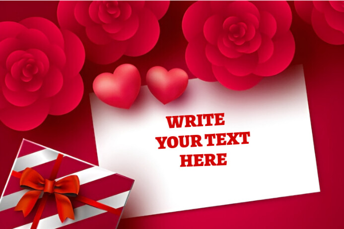 Valentine's day template card | PosterMyWall