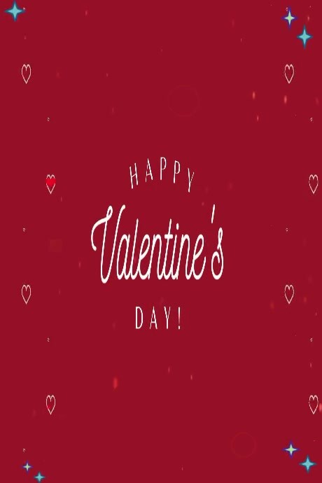 Valentine's Day Video Template | PosterMyWall