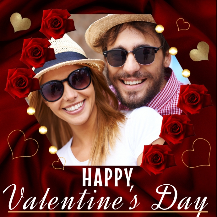 Valentine’s Day video template | PosterMyWall