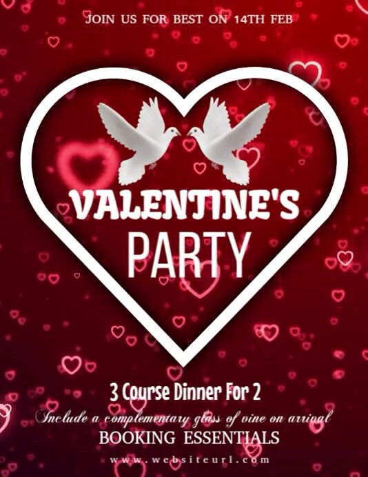 valentine's, romantic, event Template | PosterMyWall