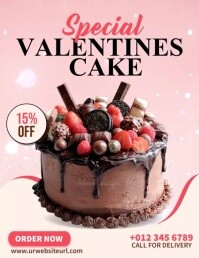 Chocolate Cake Ads Template | PosterMyWall