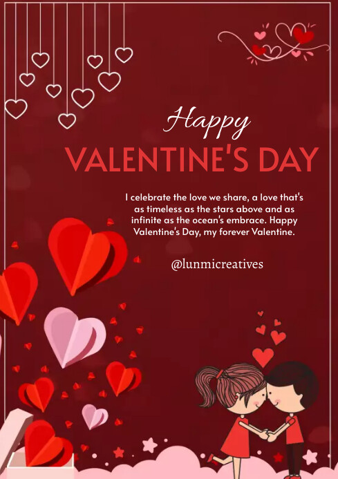 Copy of Valentine's card | PosterMyWall