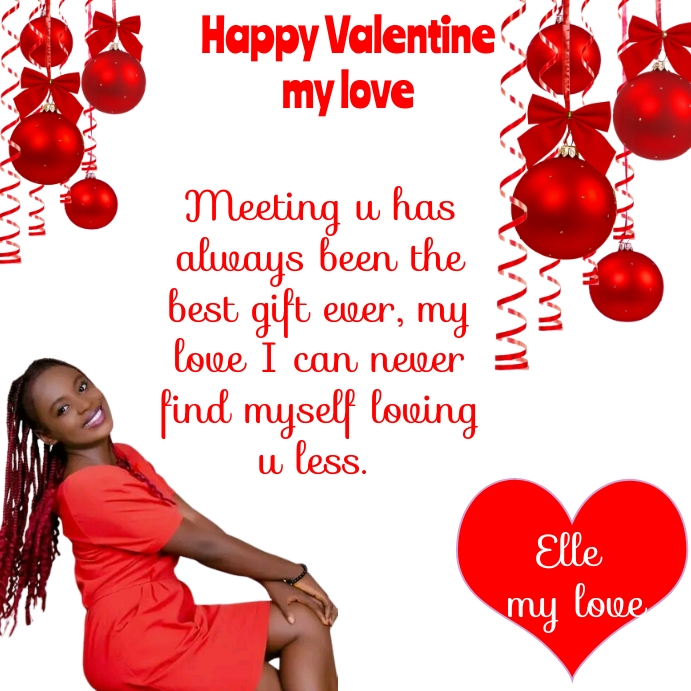 Valentine's CARD Template | PosterMyWall