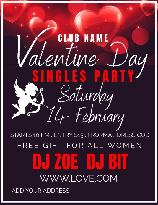 Copy of VALENTINE'S DAY (1) | PosterMyWall