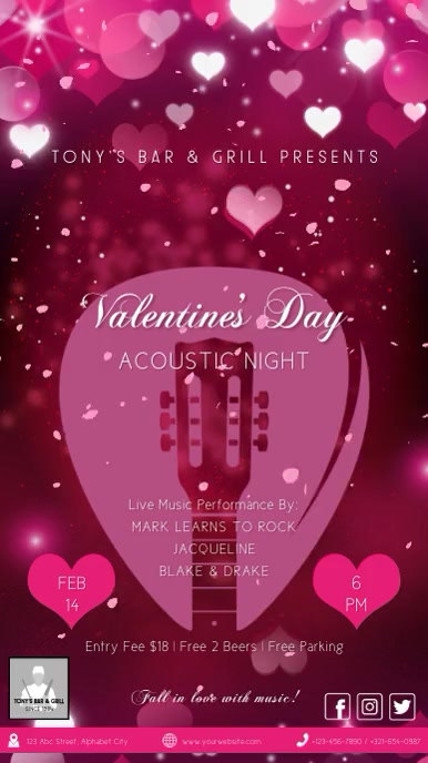 Acoustic Night Template | PosterMyWall