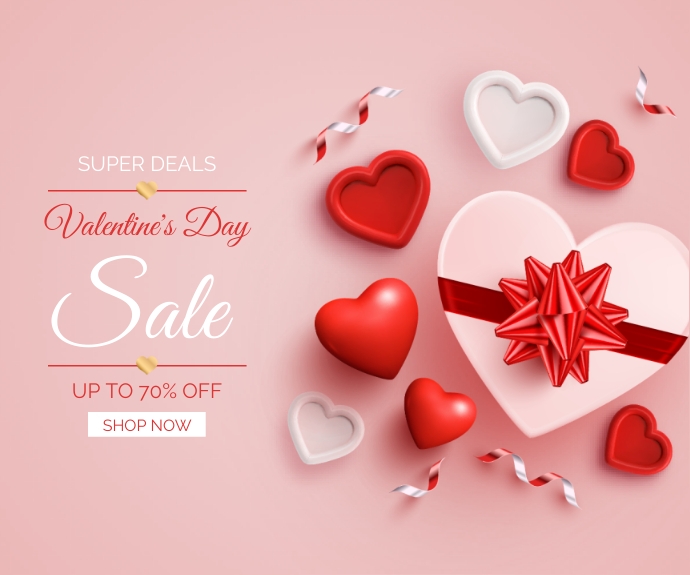 valentine's day ad Template | PosterMyWall