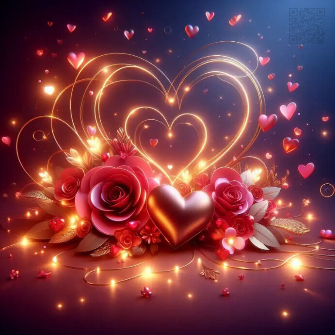 Valentine's day background Template | PosterMyWall