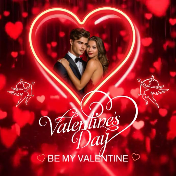 Valentine's Day Card Template | PosterMyWall