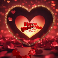 Val day card template | PosterMyWall