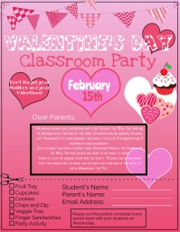 Valentine`s party flyer Template | PosterMyWall