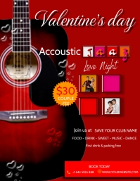 Valentine's Day Flyer Template | PosterMyWall