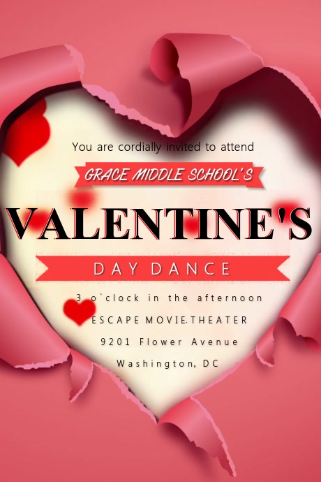 Valentine's Day Dance | PosterMyWall