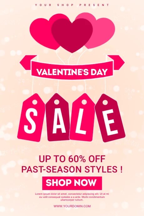 Valentine's day Template | PosterMyWall