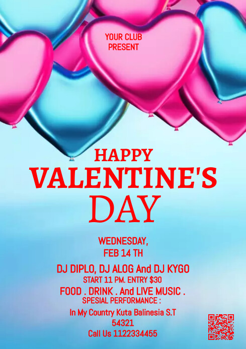 valentine's day Template | PosterMyWall