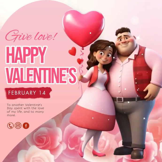 Valentine's day Template | PosterMyWall