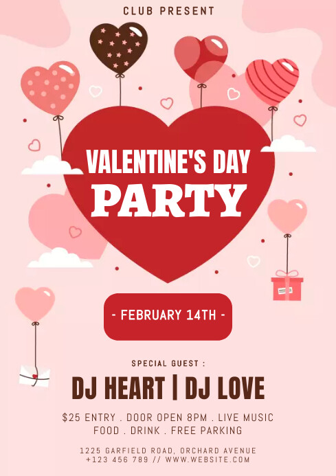 valentine's day Template | PosterMyWall