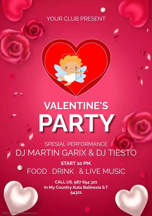 valentine's day Template | PosterMyWall