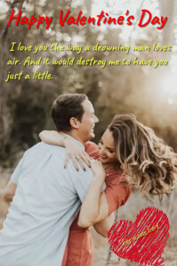 SAN VALENTIN Template | PosterMyWall