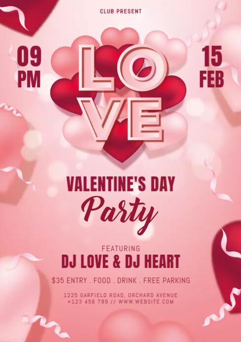 valentine's day Template | PosterMyWall