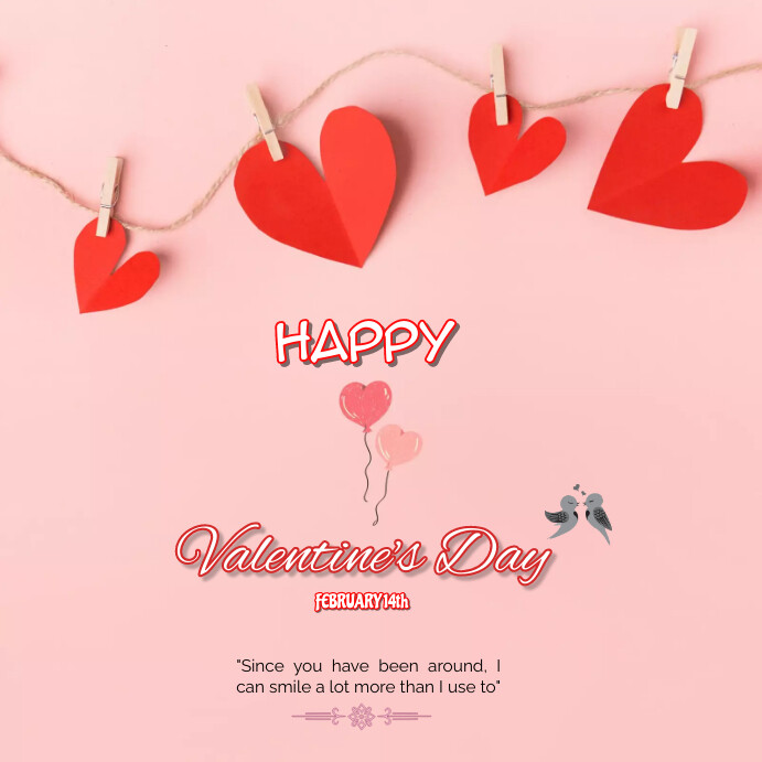 Valentine's Day Template | PosterMyWall