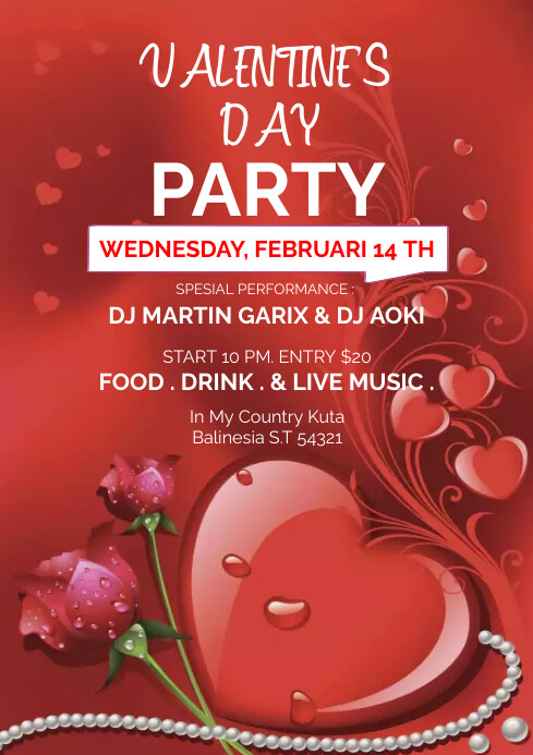 valentine's day Template | PosterMyWall