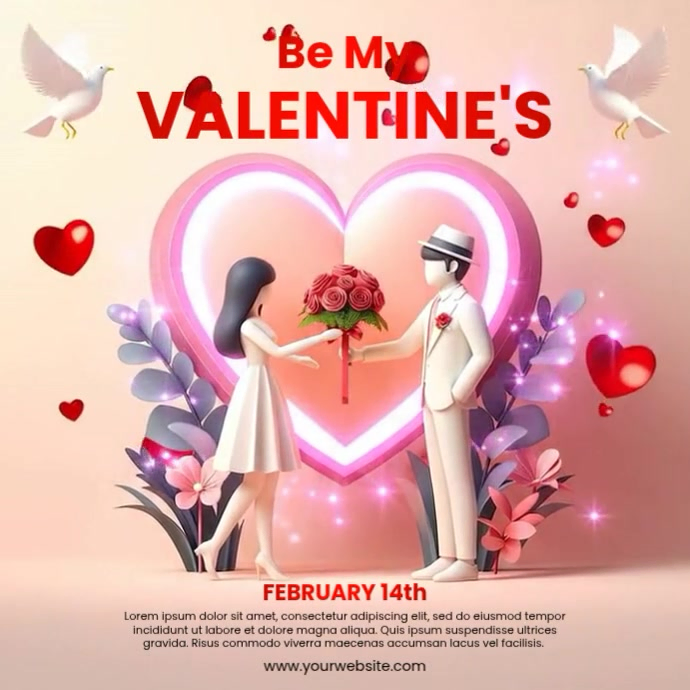 valentine's day Template | PosterMyWall