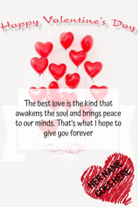 SAN VALENTIN Template | PosterMyWall