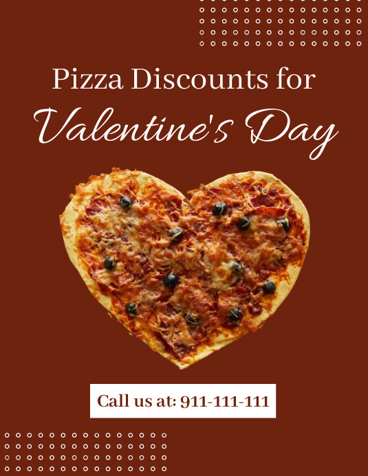 Valentine's Day Discounts Flyer Template | PosterMyWall