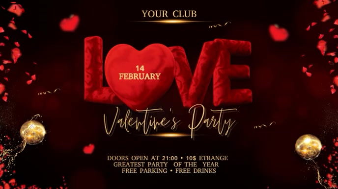 Valentine's Day Display Template | PosterMyWall