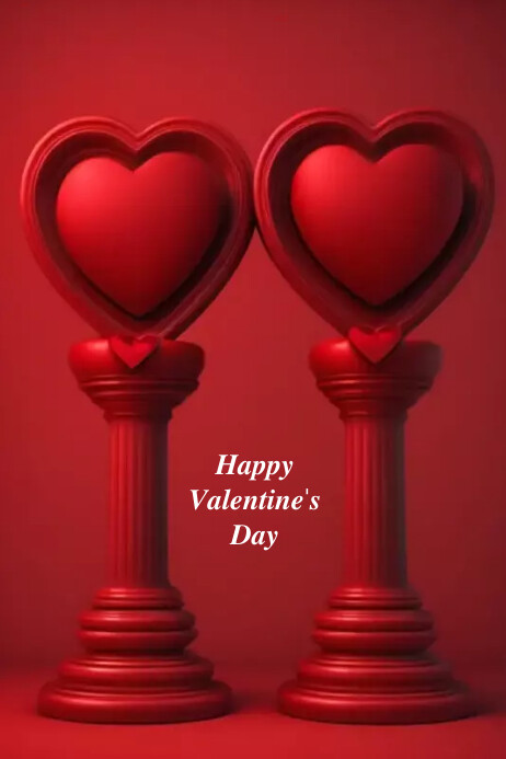 Valentine's day flyer background Template | PosterMyWall