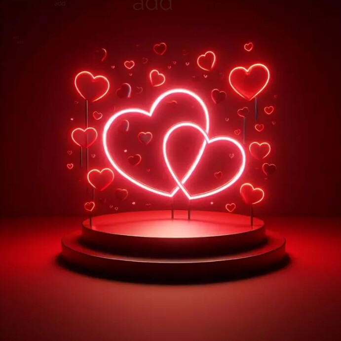 Valentine's day flyer background Template | PosterMyWall