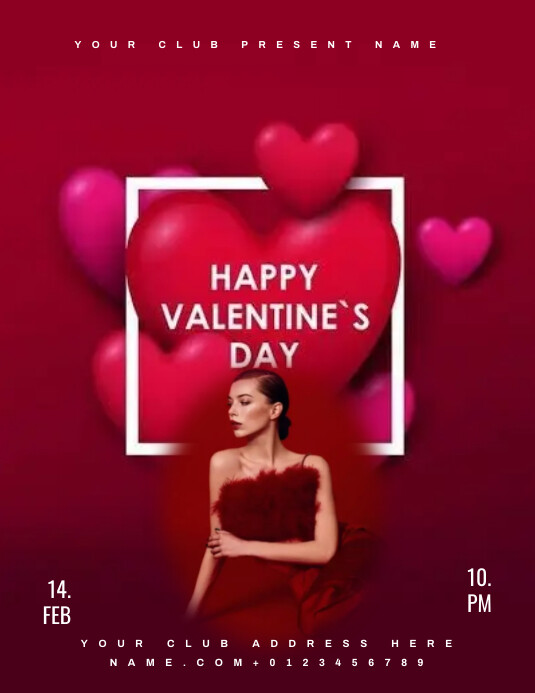 Copy of Valentine's Day Flyer by Early Tech Designs | PosterMyWall