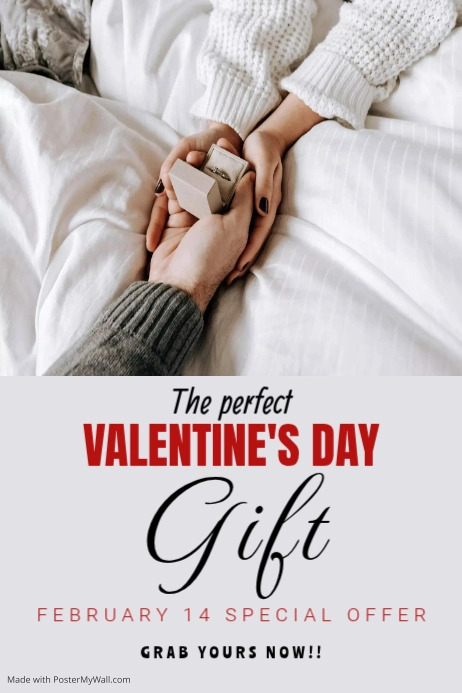 Valentine's day gift sales ad Template | PosterMyWall