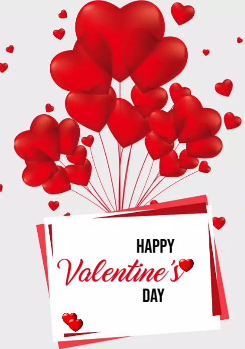 Valentine's Day Greeting Card Template | PosterMyWall