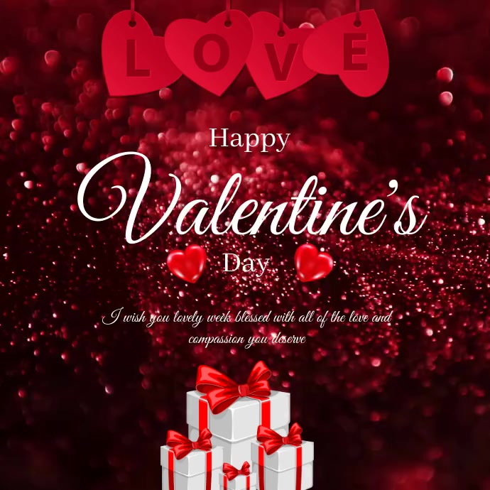 Plantilla de Valentine's day Instagram post | PosterMyWall
