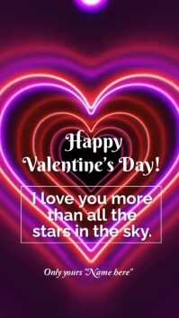 Love Valentine's Day Reel Template | PosterMyWall