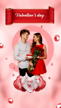 Valentine's Day Wish Instagram story Template | PosterMyWall