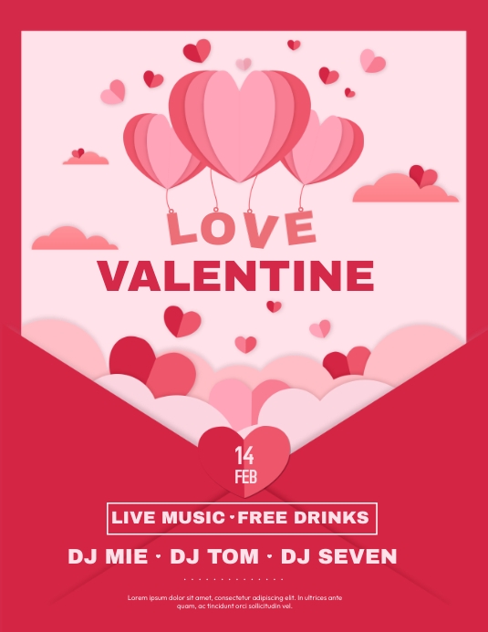 Copy of Valentine's Day Live Music | PosterMyWall