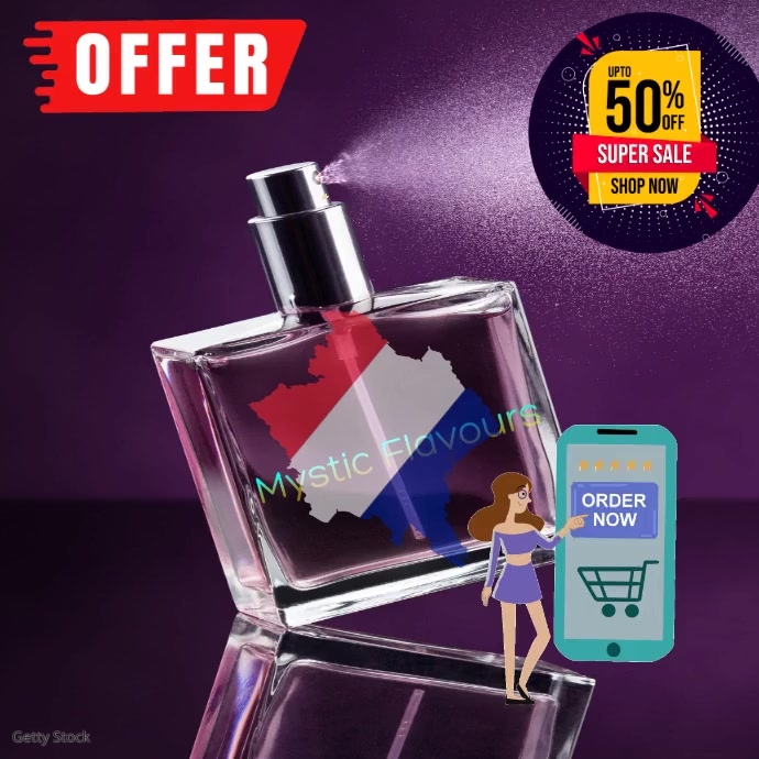 Valentine's day offer,perfume,frgnance Template | PosterMyWall