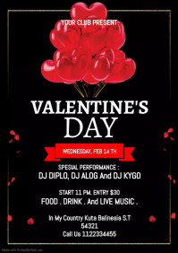 PTA PTO Valentine's Day Candy Gram School Fun Template | PosterMyWall