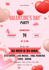 valentine's party Template | PosterMyWall