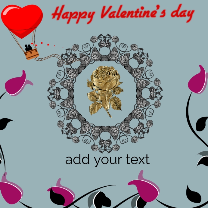 Valentine's day Post Template | PosterMyWall