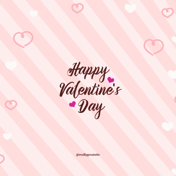 Valentine's Day Post Instagram Template | PosterMyWall