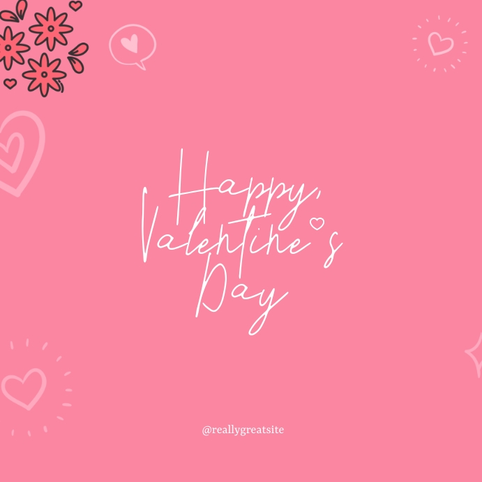Valentine's Day Post Instagram Template | PosterMyWall