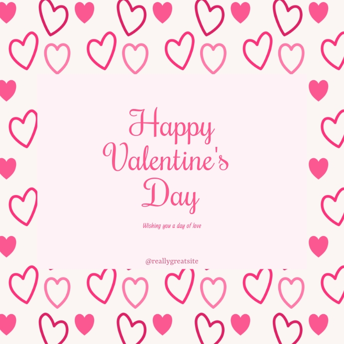 Valentine's Day Post Instagram Template | PosterMyWall